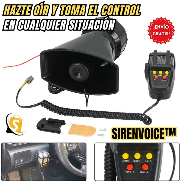 SIRENVOICE™ Sirena de alerta con micrófono de Alta Seguridad – YouShop ...